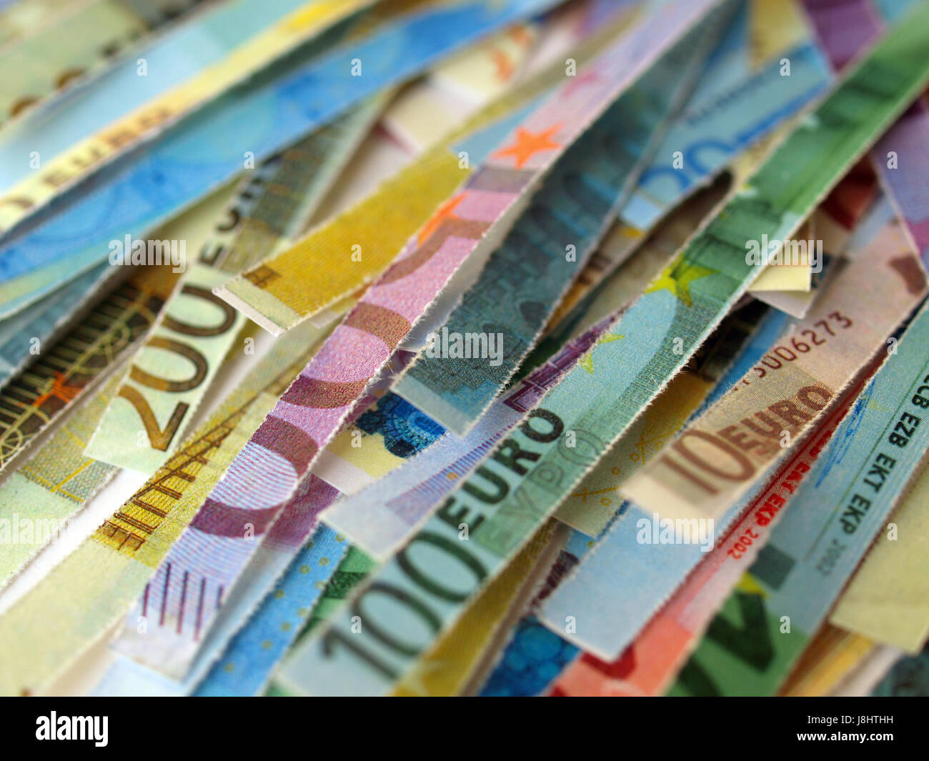 note, memo, euro, cut, banknotes, shredder, burn, sheet of paper, paper ...