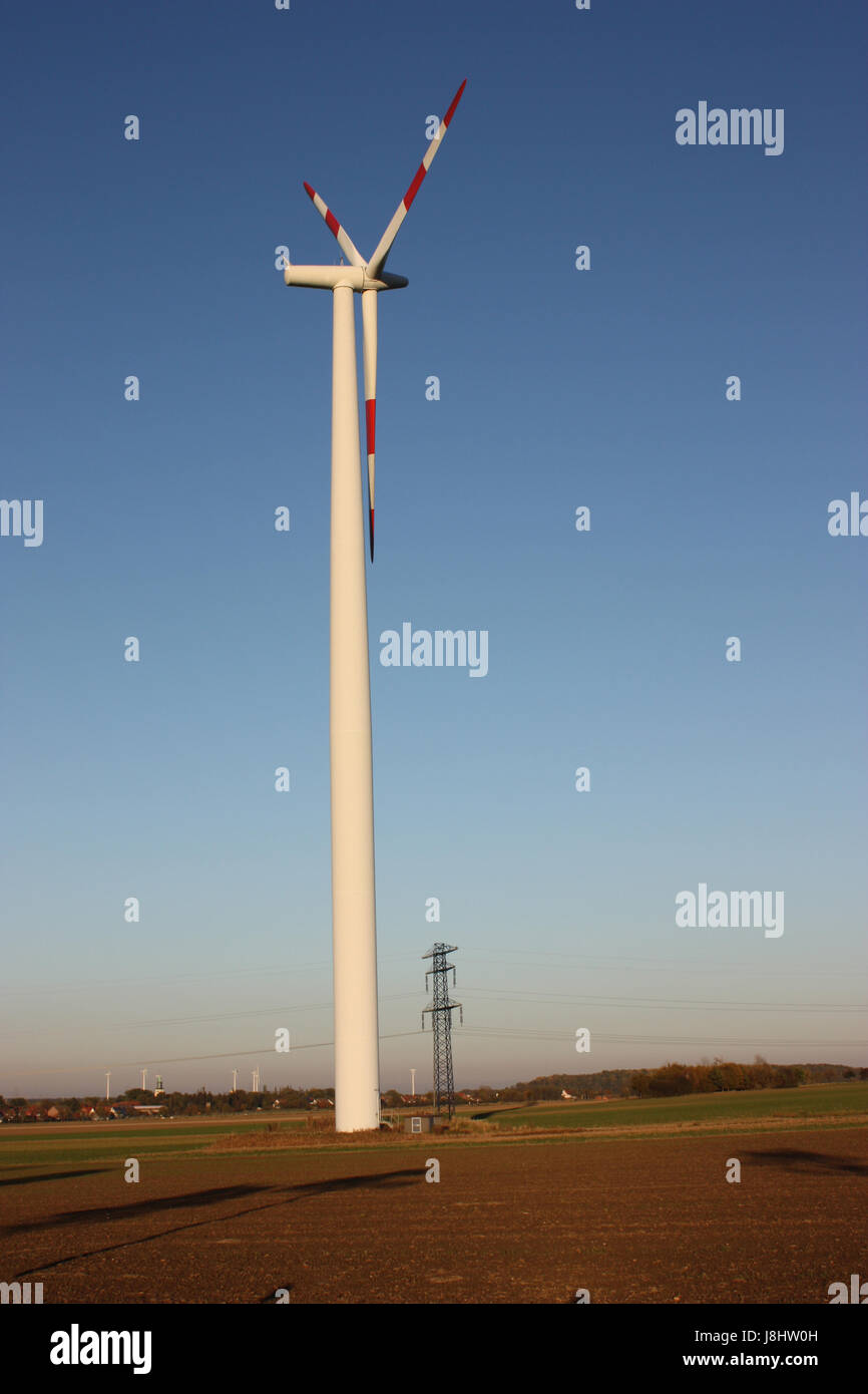 wind power plant Stock Photo - Alamy
