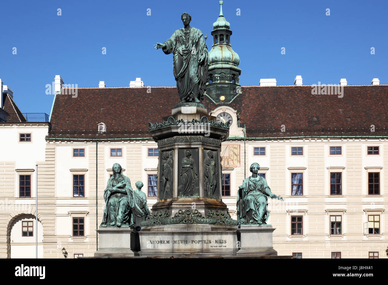 Equestrian statue joseph ii josefsplatz hi-res stock photography and ...