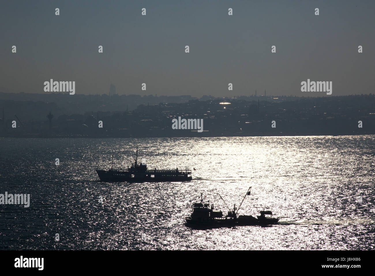 turkey, istanbul, bosphorus, drive, ships, sailing boat, sailboat ...