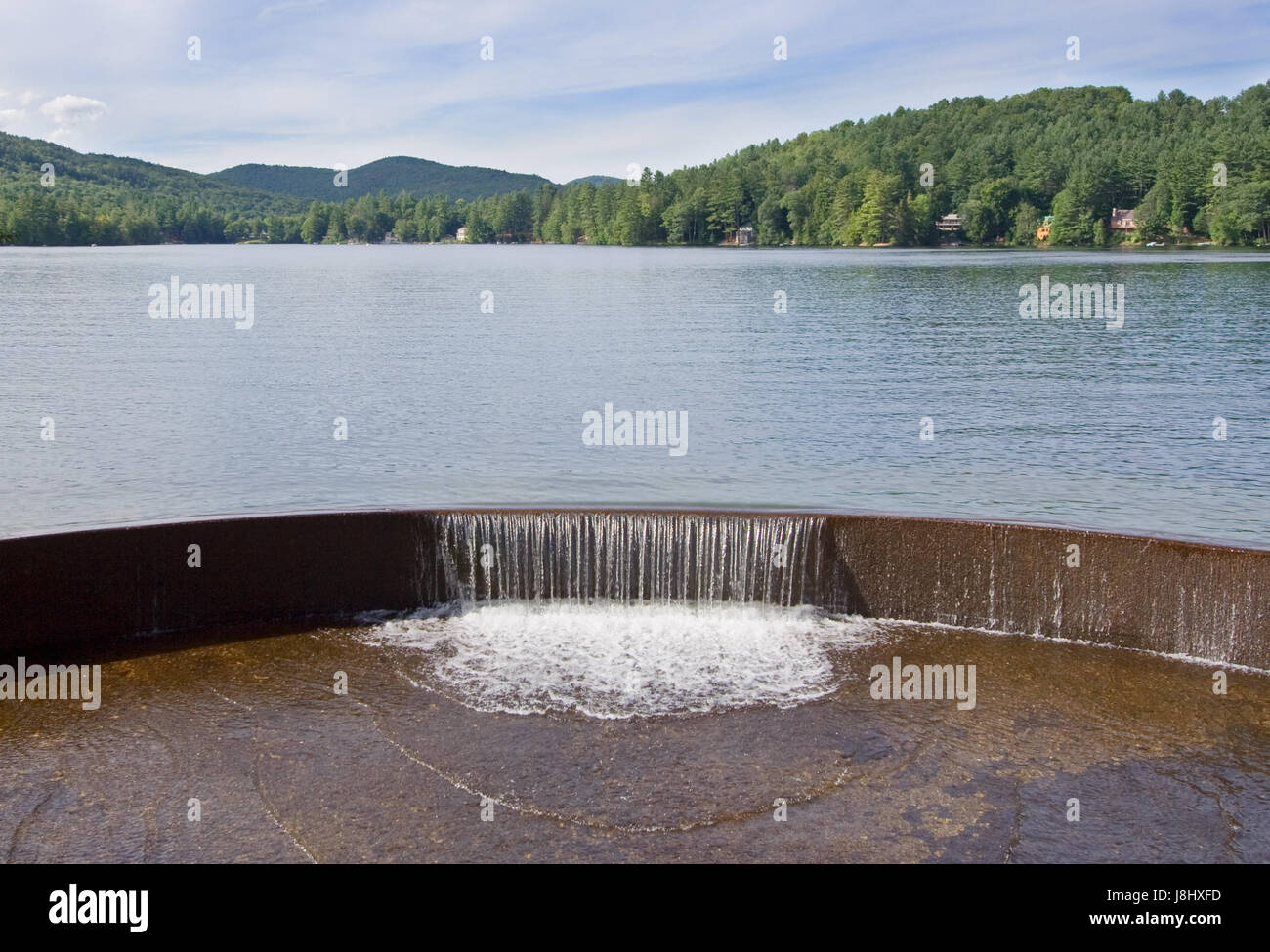 mountains, dam, embankment, reservoir, fresh water, lake, inland water ...