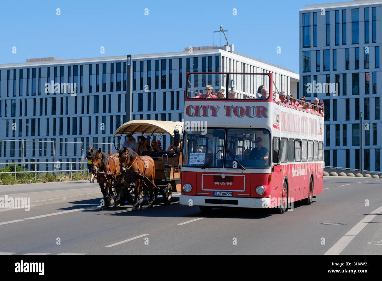 Berlin vintage bus germany hi-res stock photography and images - Alamy