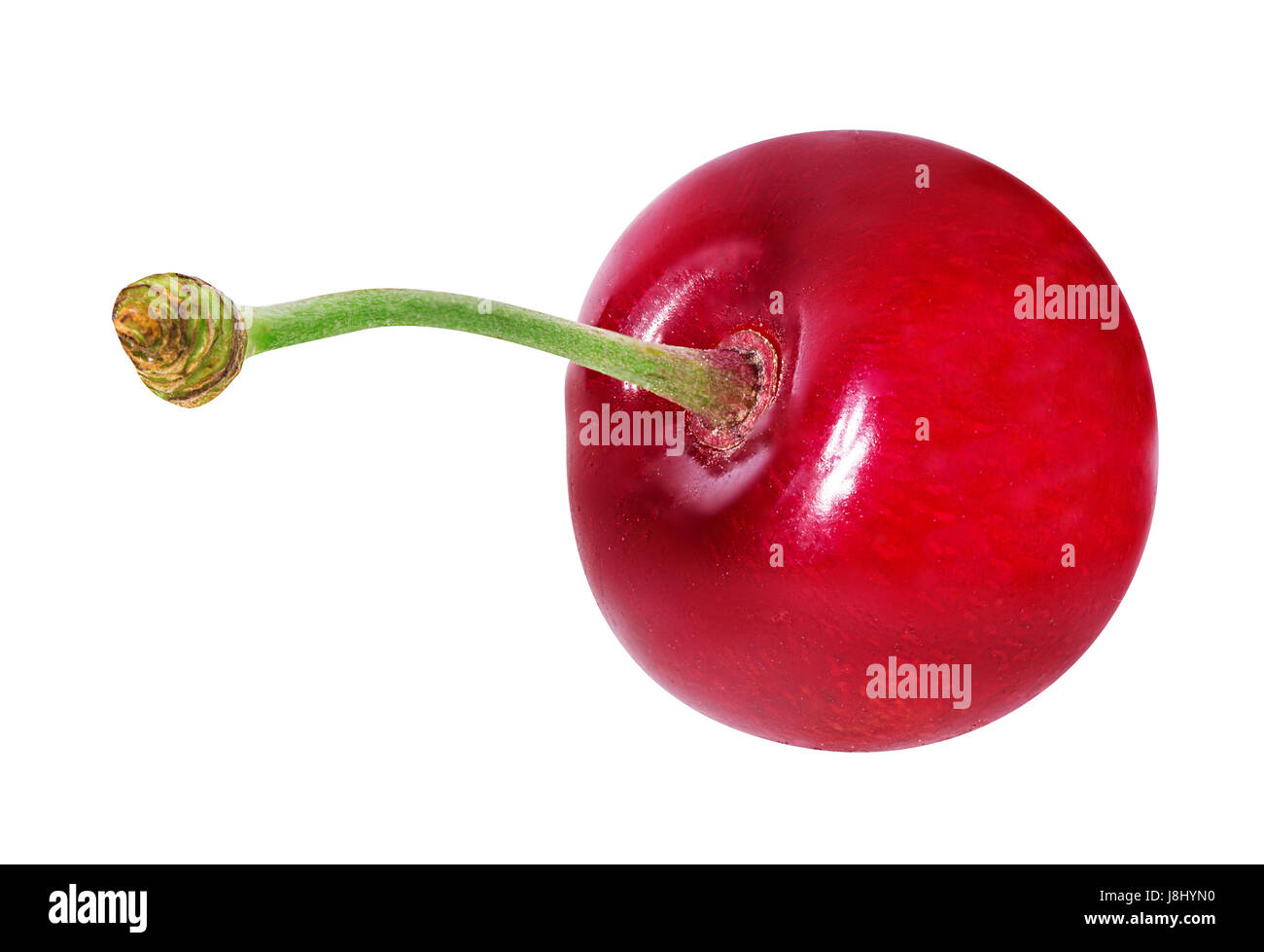 Cherry isolated on white background. With clipping path Stock Photo - Alamy