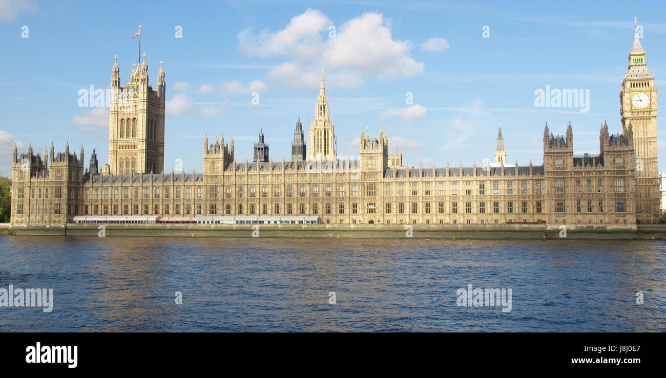 houses, london, parliament, style of construction, architecture ...