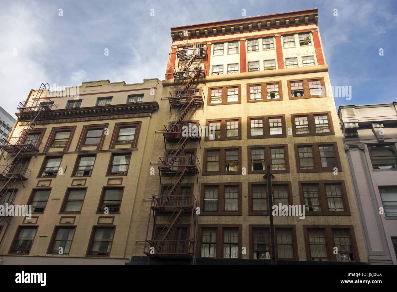 Old Vintage Building in Residential Part of Downtown San Diego ...