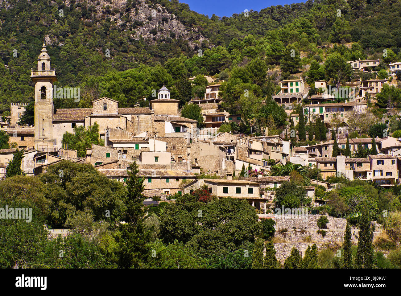 views of valldemossa in majorca Stock Photo - Alamy