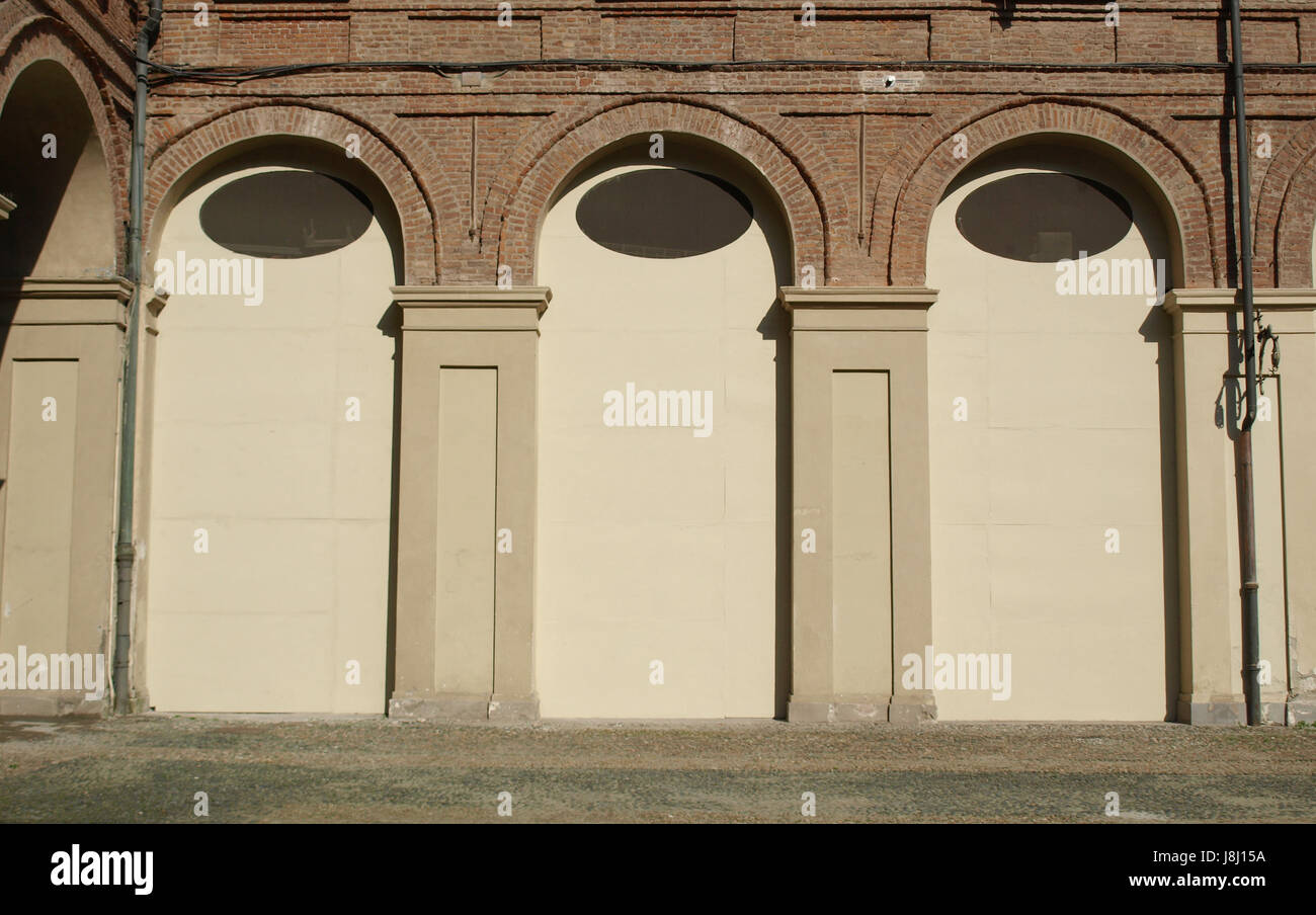 space, arc, arch, blank, european, caucasian, wall, uninhabited, copy ...