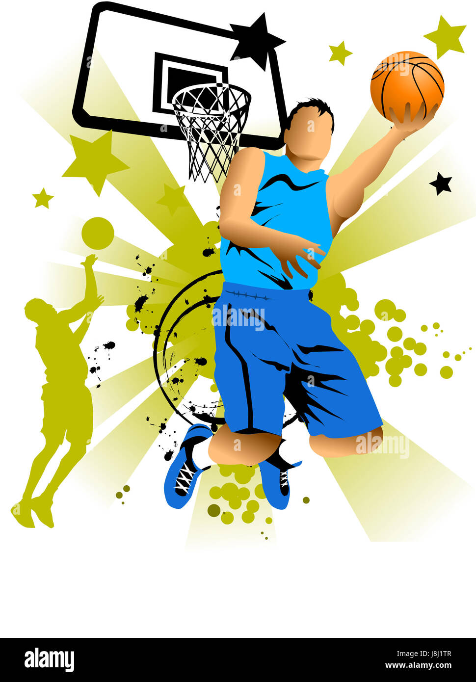 Action basketball block sports tournament hi-res stock photography and ...