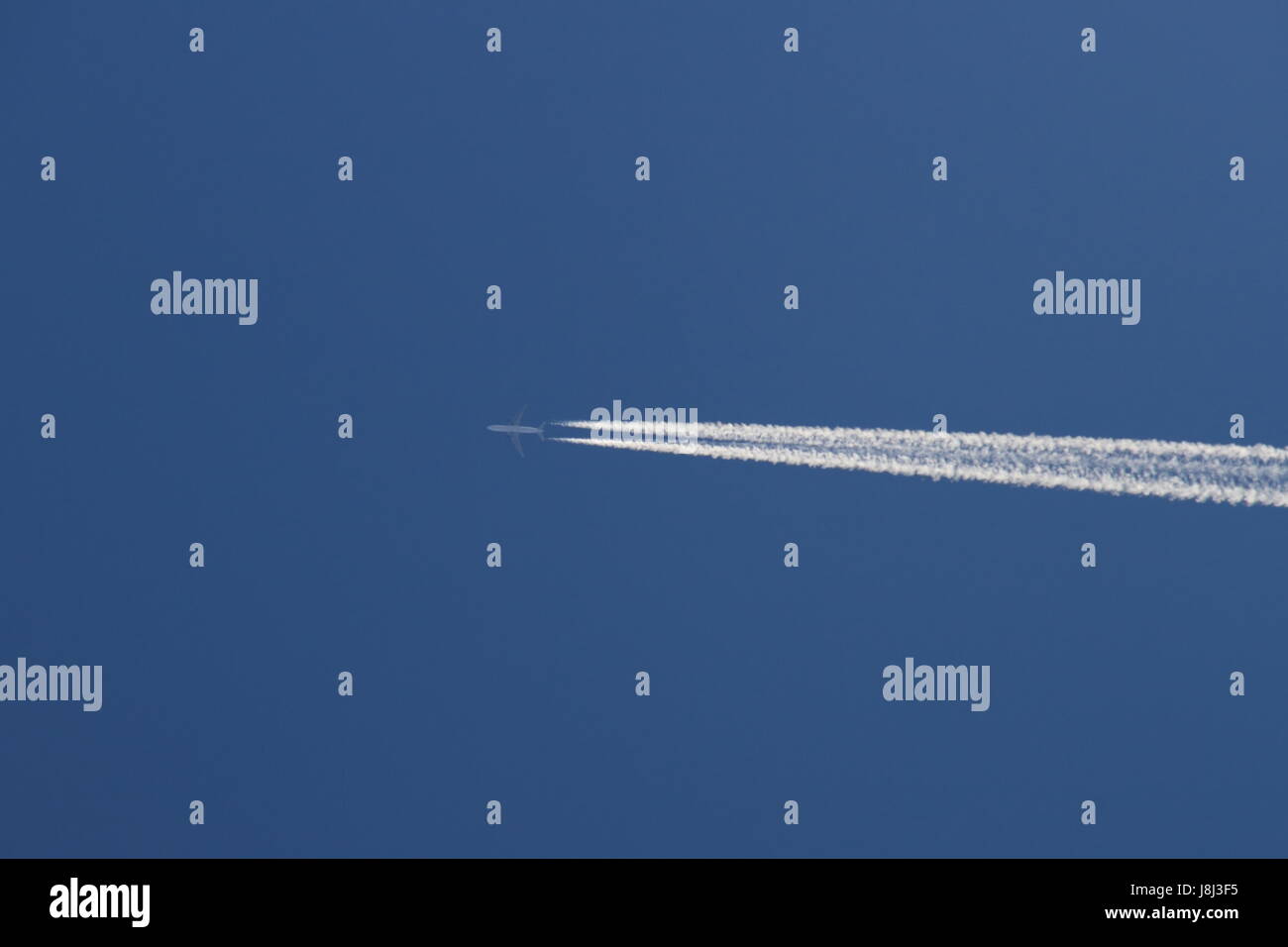travel, aviation, contrail, airliner, linear distance, firmament, sky ...