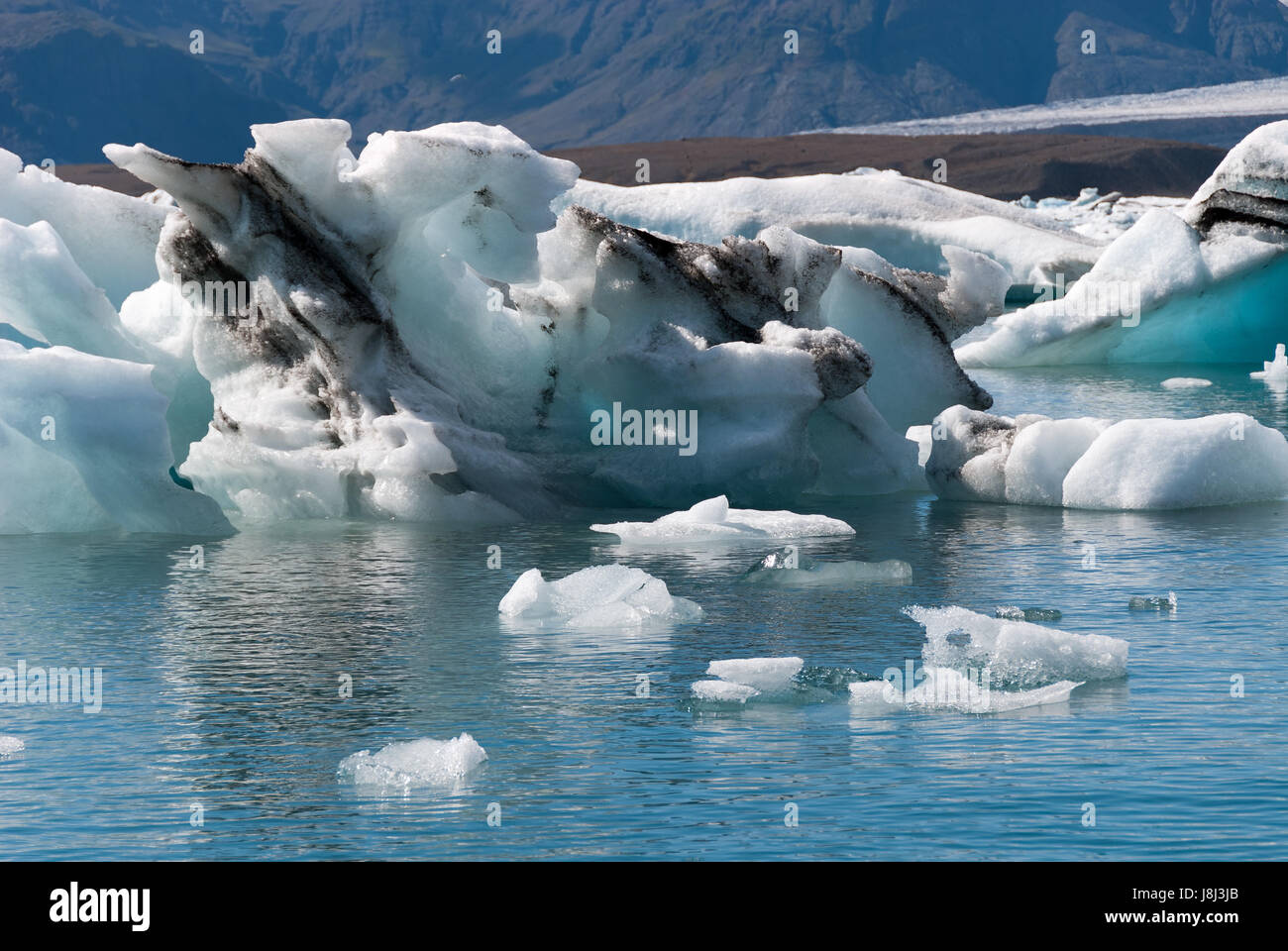 environment, enviroment, arctic, iceland, icebergs, ice, blue ...