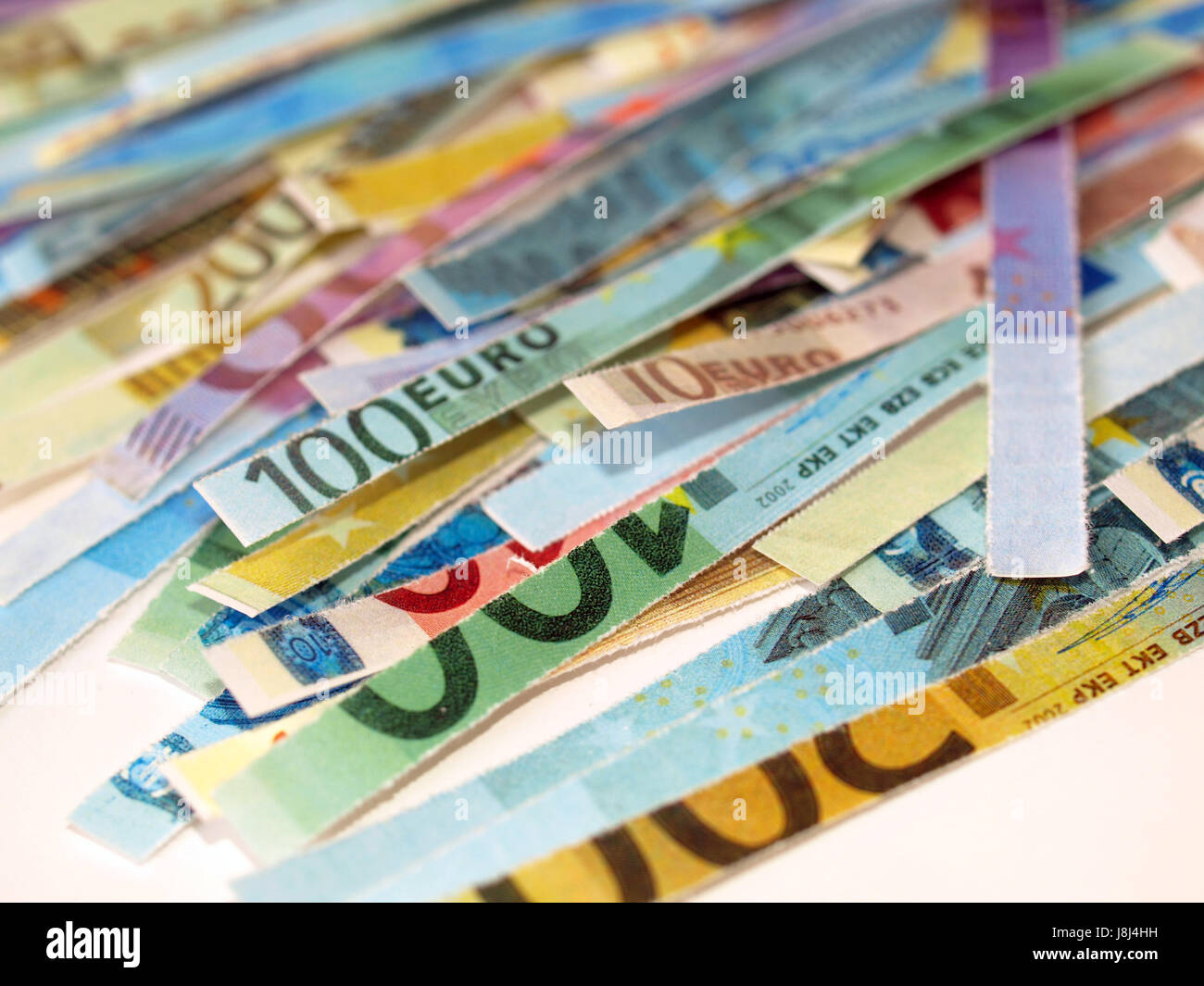 note, memo, euro, cut, banknotes, shredder, burn, sheet of paper, paper ...