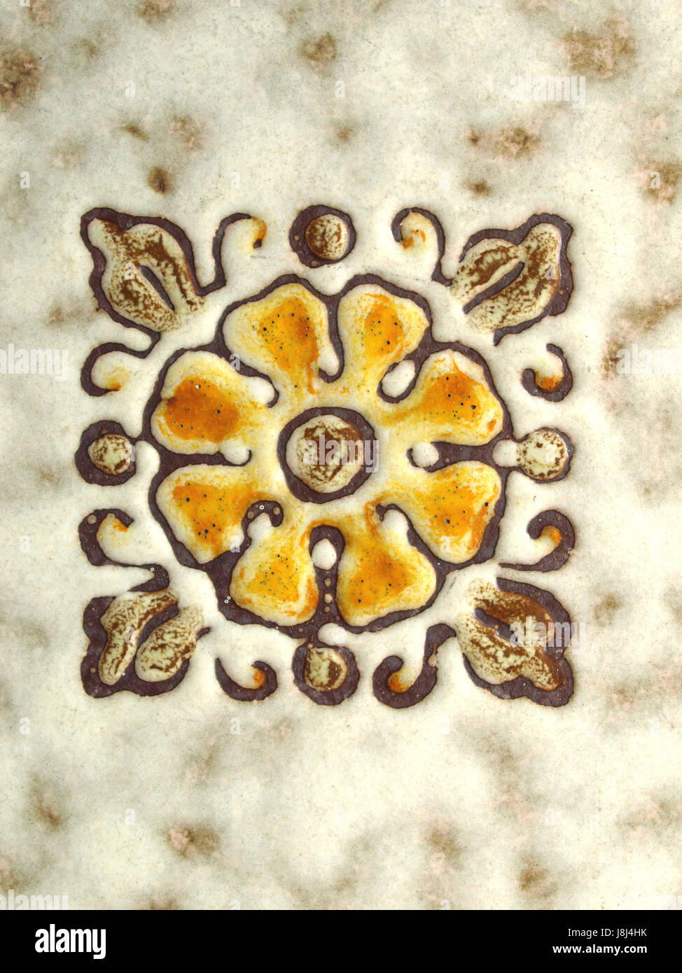 vintage, pavement, retro, tile, ancient, floral, vintage, pavement ...