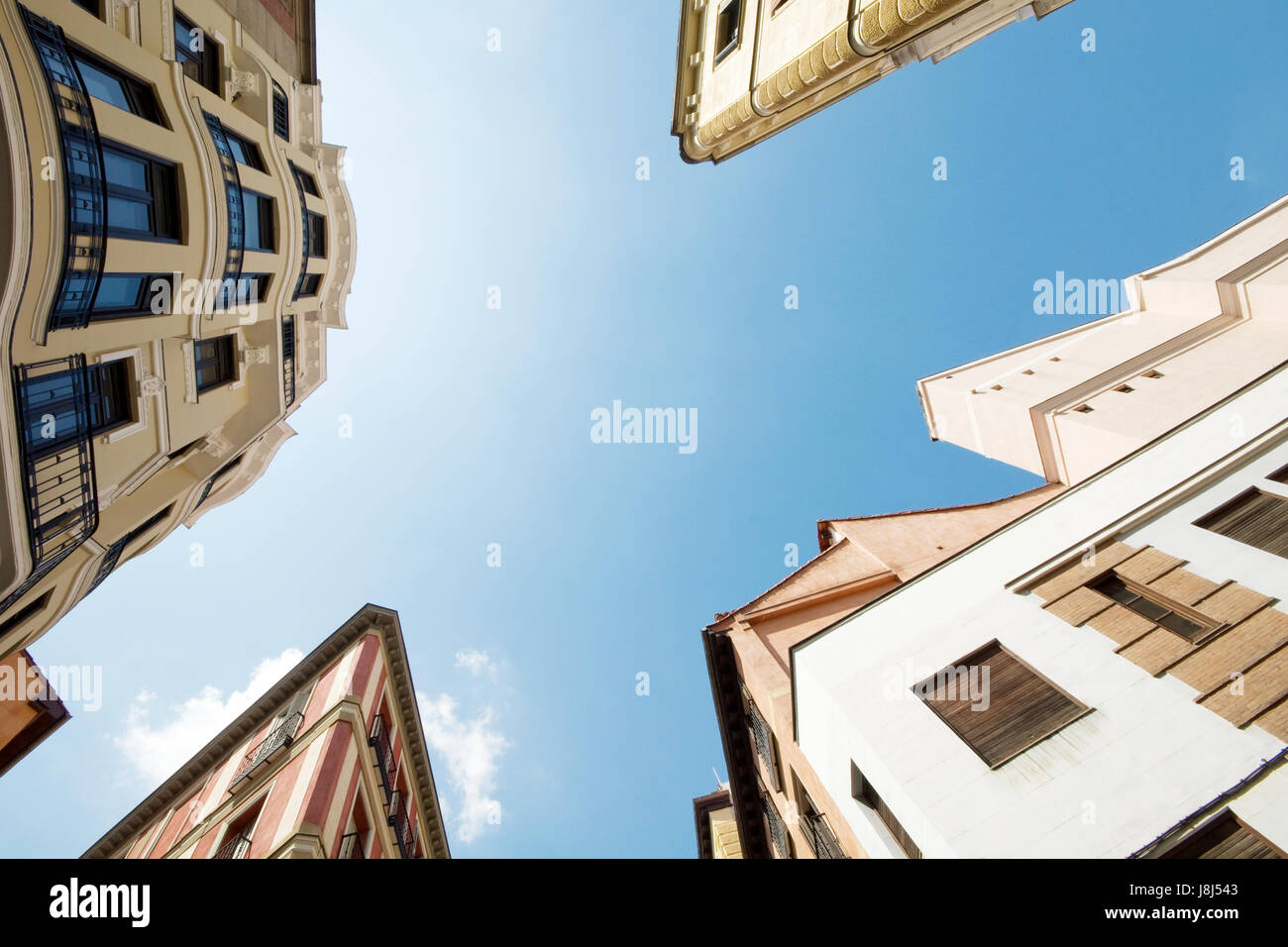worms eye, houses, style of construction, architecture, architectural ...