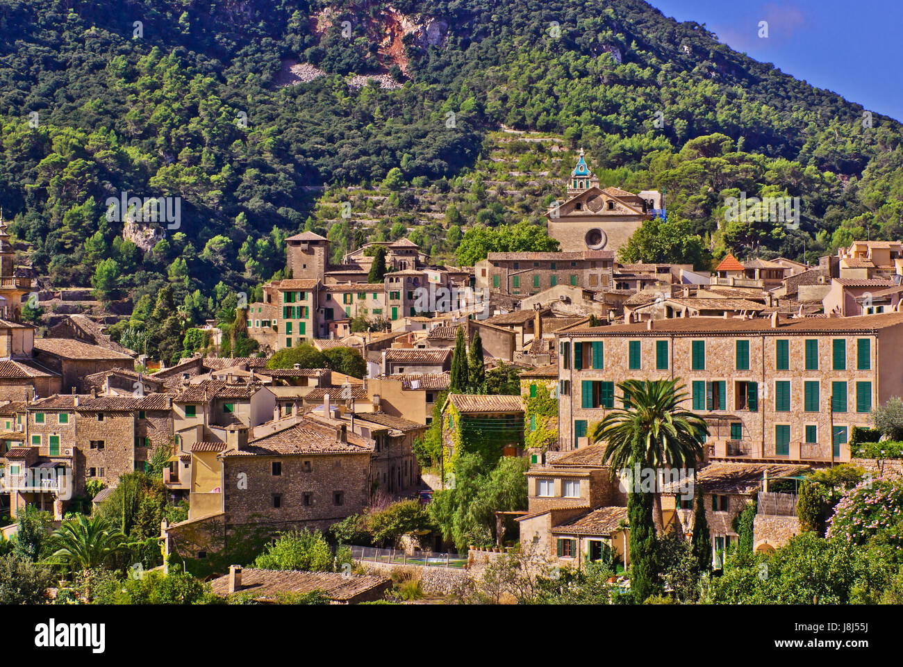views of valldemossa Stock Photo - Alamy