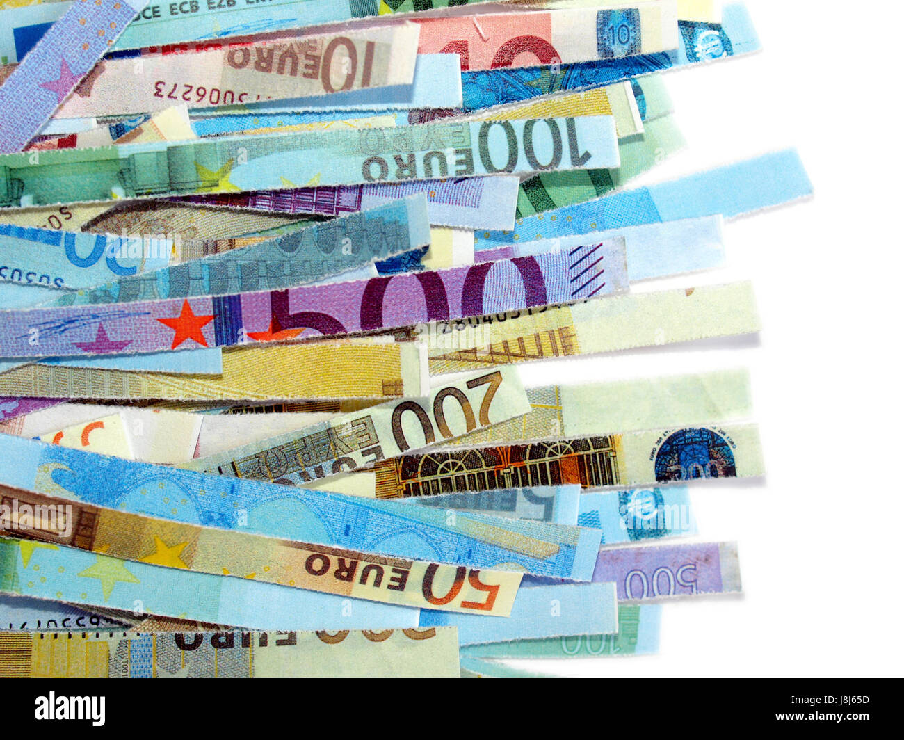 note, memo, euro, cut, banknotes, shredder, burn, sheet of paper, paper ...