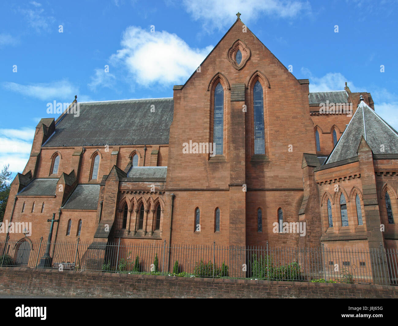 cathedral, brick, style of construction, architecture, architectural ...