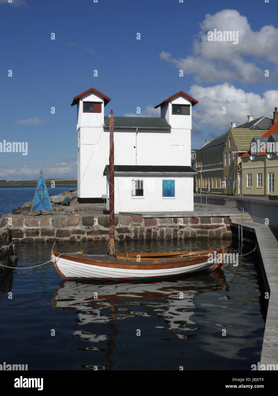 denmark, water, baltic sea, salt water, sea, ocean, beacon, rowing boat ...