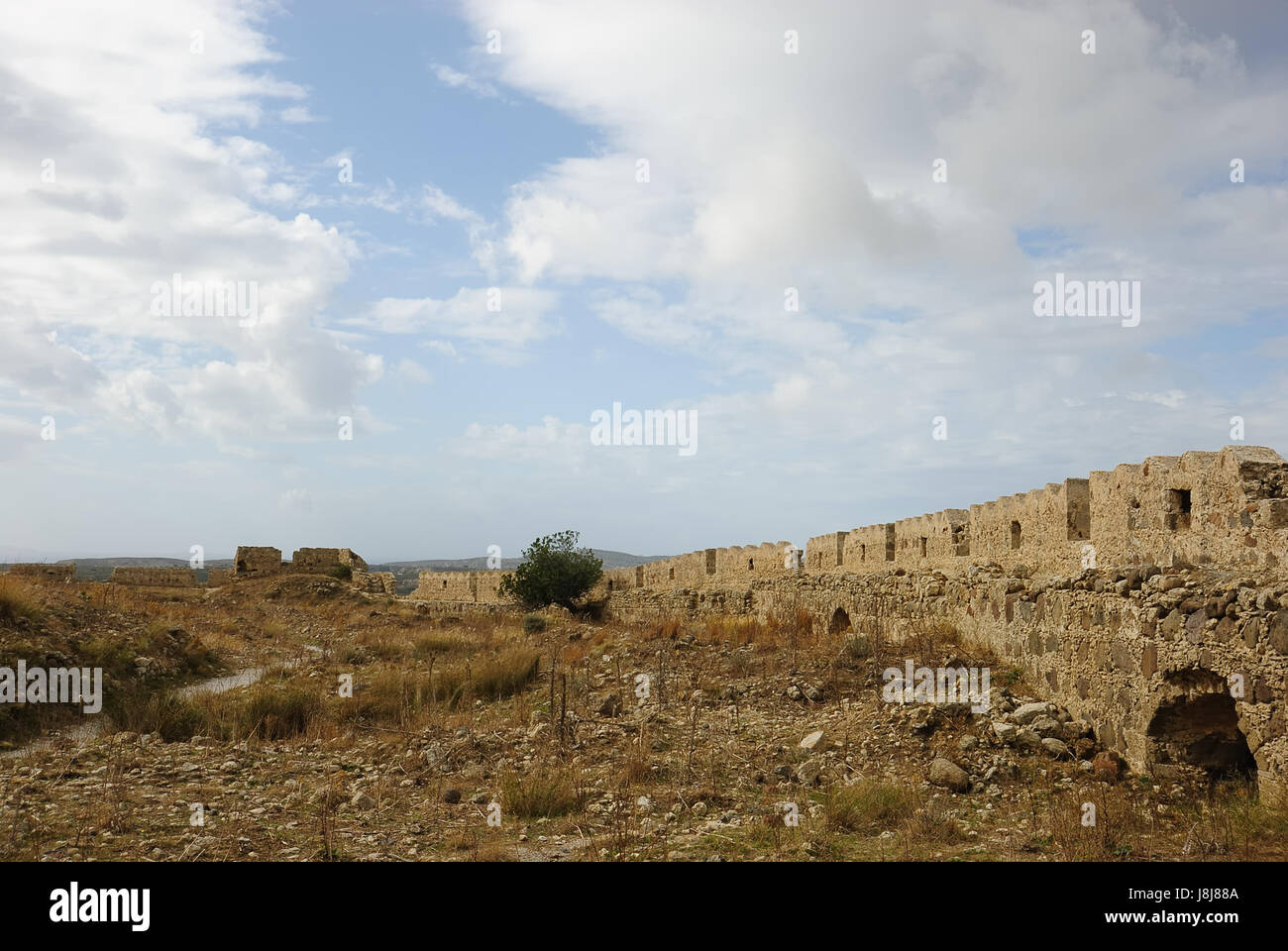 greece, ruin, fortress, blockhouse, ruins, isle, island, chateau ...