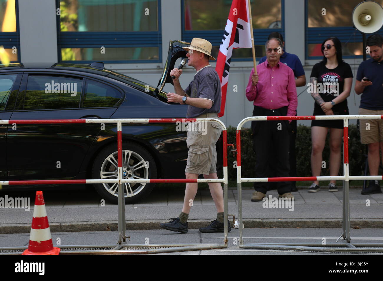 Munich, Germany. 28th May, 2017. Karl Richter (member of the Munich ...