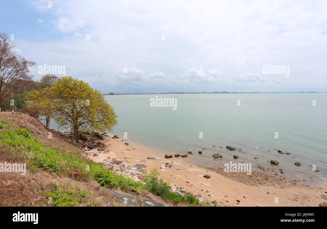 Coast in Thailand tourist attraction of Laem Sing Landmark in ...