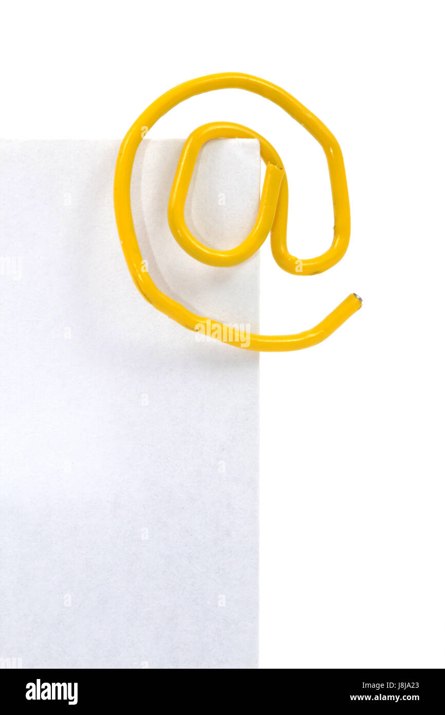 office, email, letter, paper clip, envelope, sheet of paper, paper ...