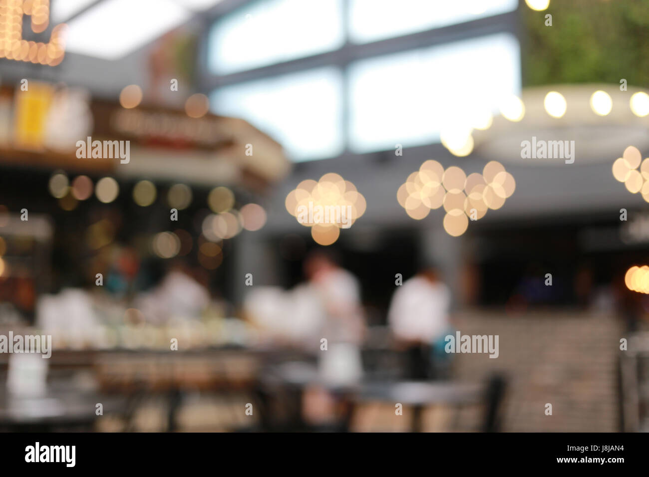 Abstract blur background of Restaurants cafe for design backdrop to ...