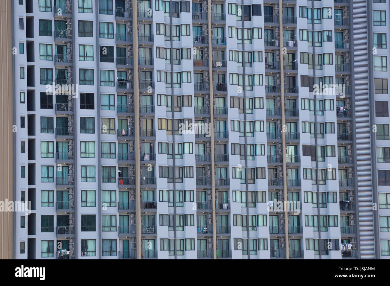 Windows of tall buildings,background of Condominiums in Downtown Stock ...