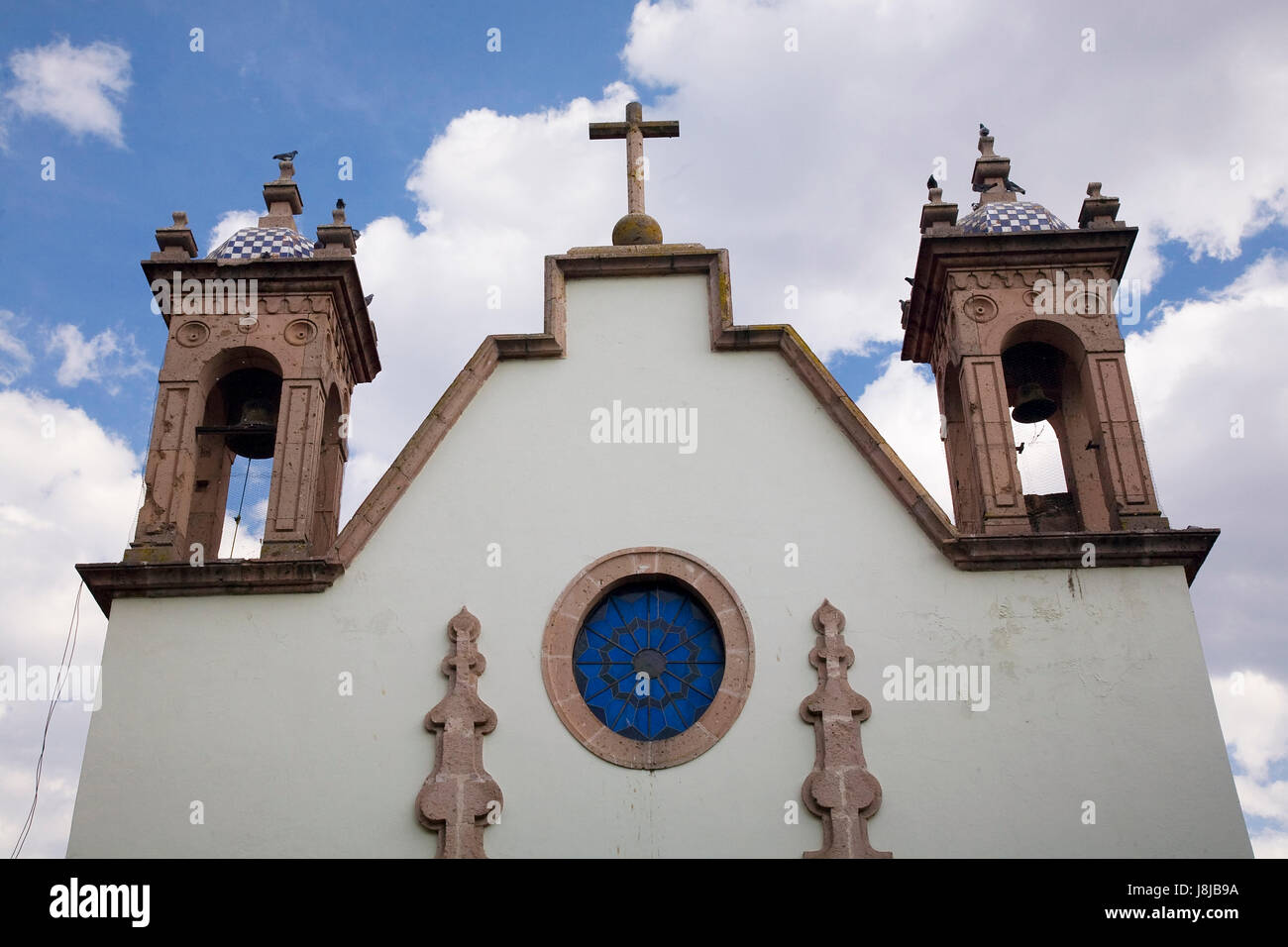 church, mexico, blue, tower, travel, religion, religious, church, god ...