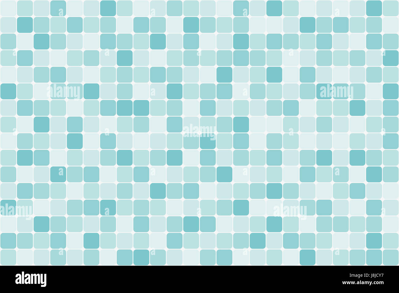 blue mosaic background - rounded corners Stock Photo - Alamy