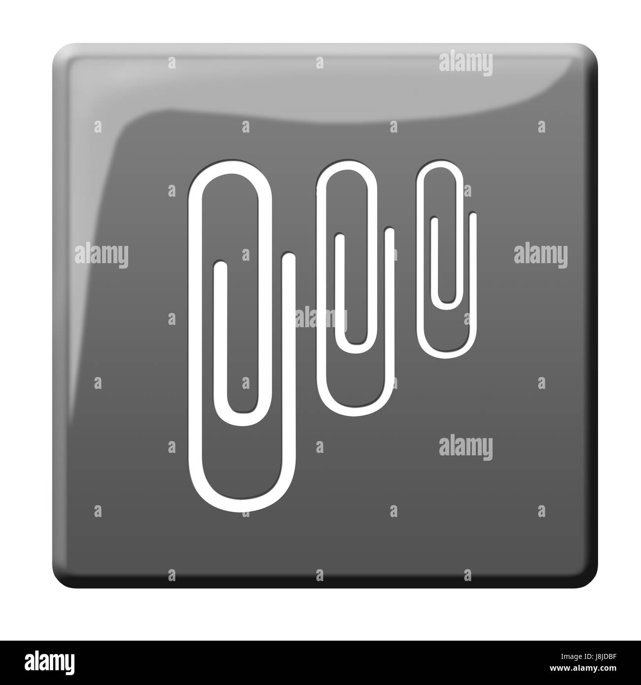 office, order, button, file, paper clip, work, job, labor, pictogram ...