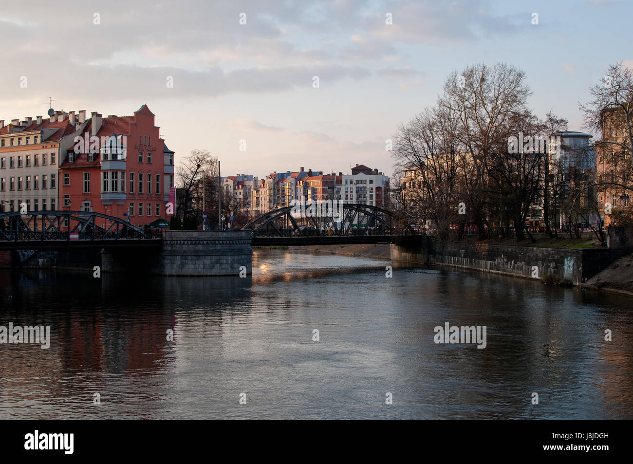 bridge, old town, city, building, river, water, buildings, shine ...