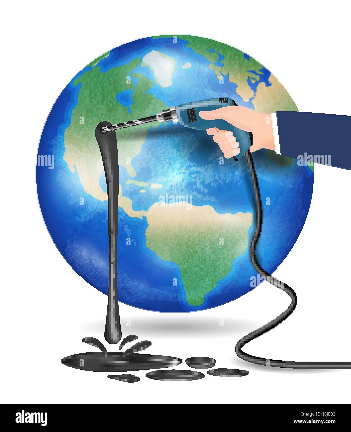 Using nature for power Stock Vector Images - Alamy