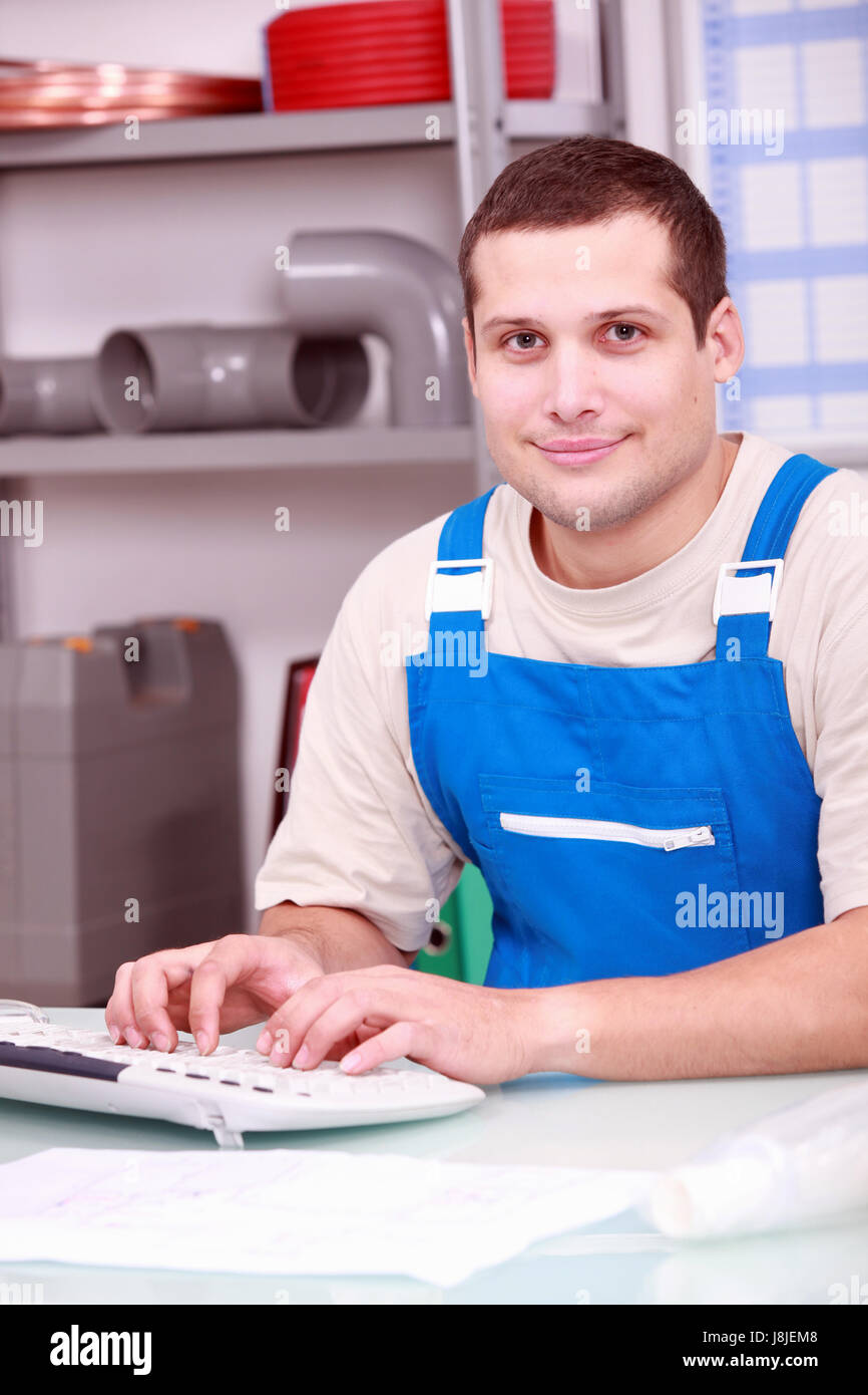 keyboard, merchant, assistant, plumber, typing, plumbing, computers ...