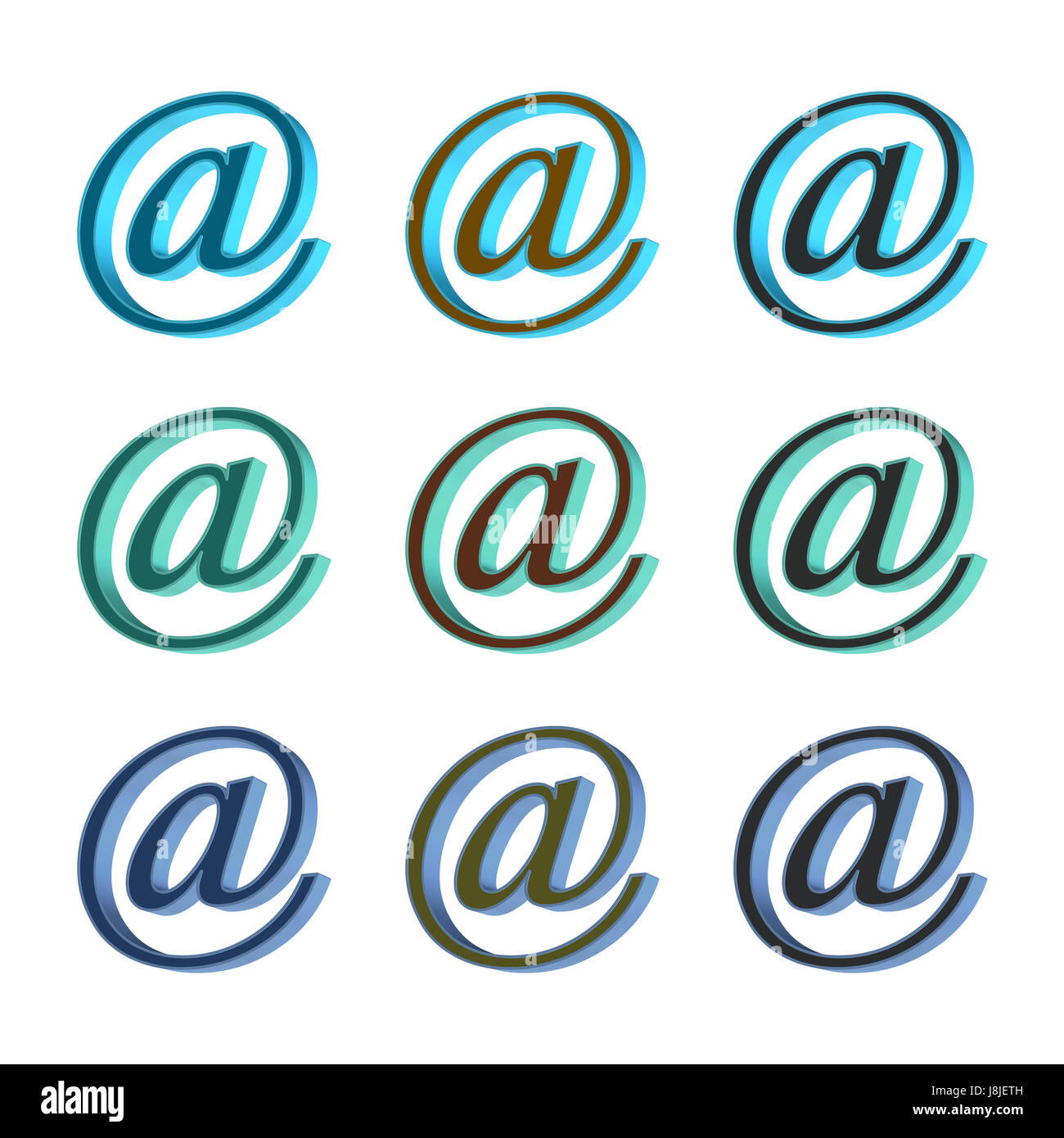 characters send email Stock Photo - Alamy