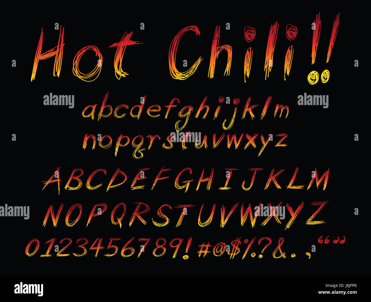 danger, hot, letters, writing, font, typography, fire, conflagration ...