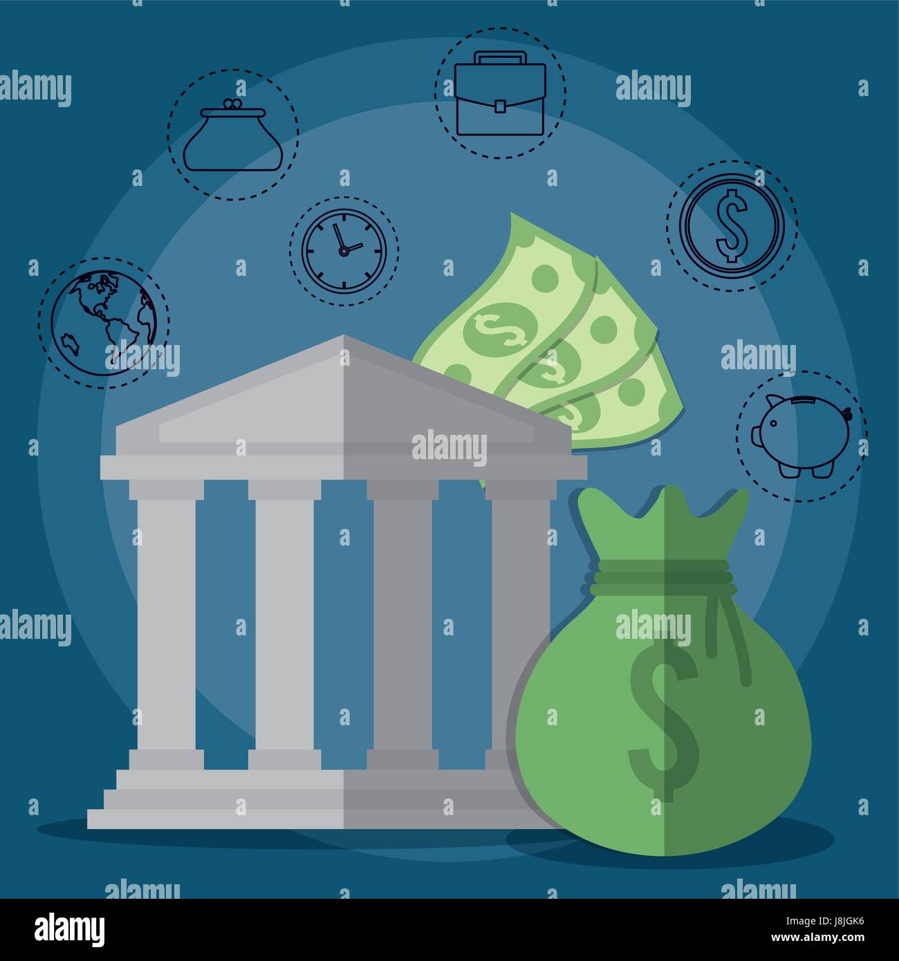 money related icons Stock Vector Image & Art - Alamy