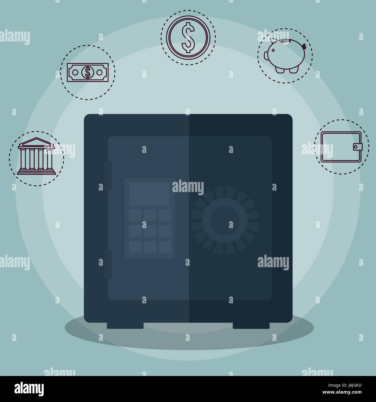 money related icons Stock Vector Image & Art - Alamy