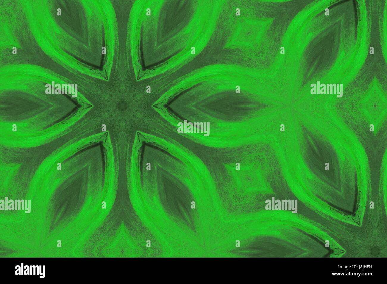 green, shape, radial, cells, design, shaping, formation, model, figure ...