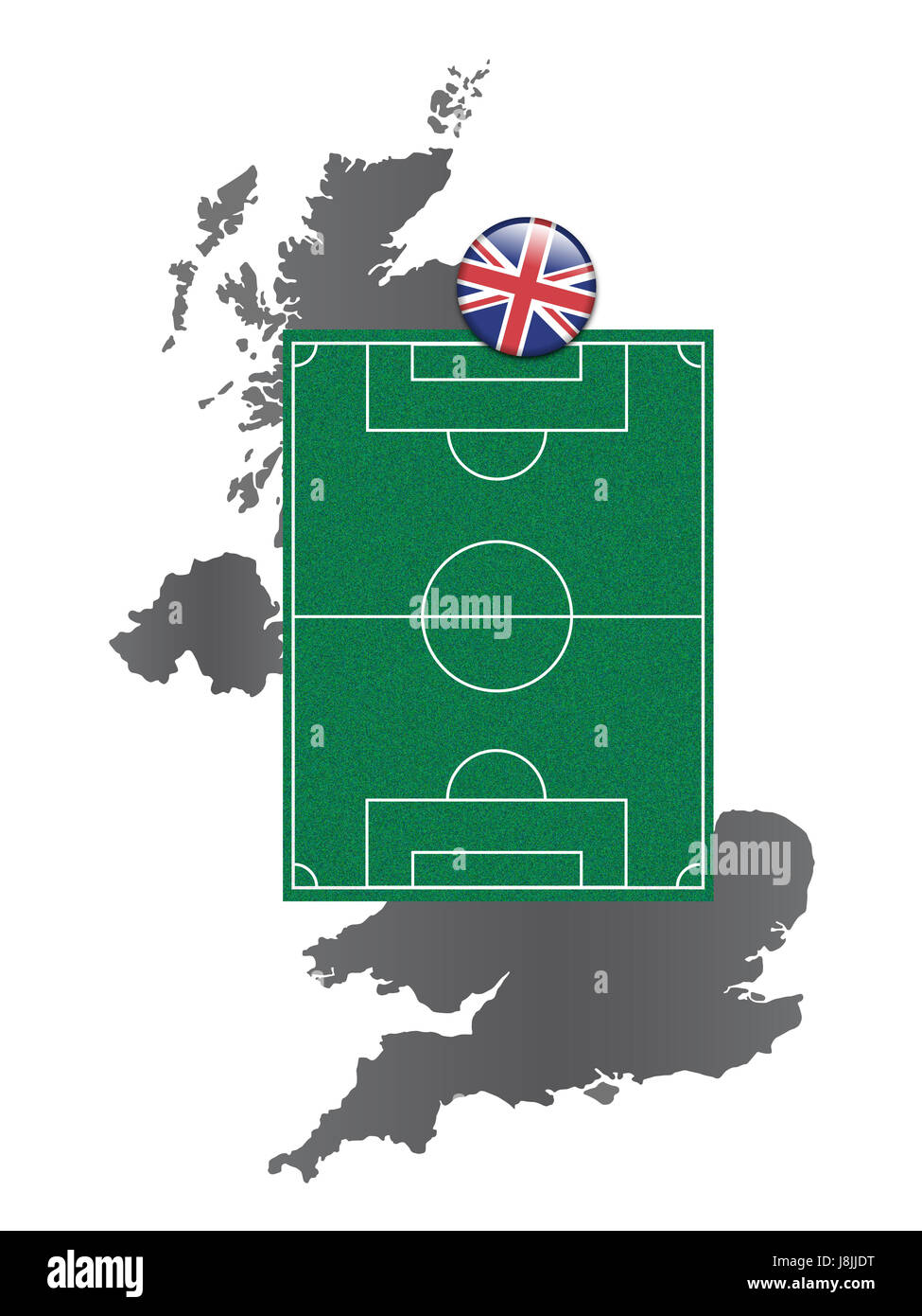 football field united kingdom Stock Photo - Alamy