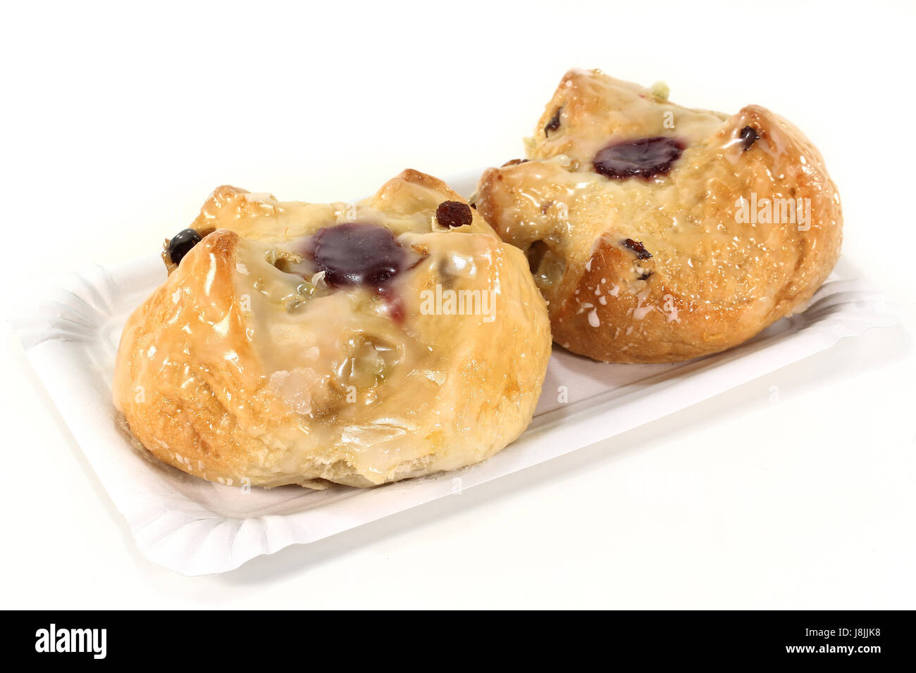 pastry, jam, roll, kaiser, sugar icing, cute, pastry, baker, jam, roll ...