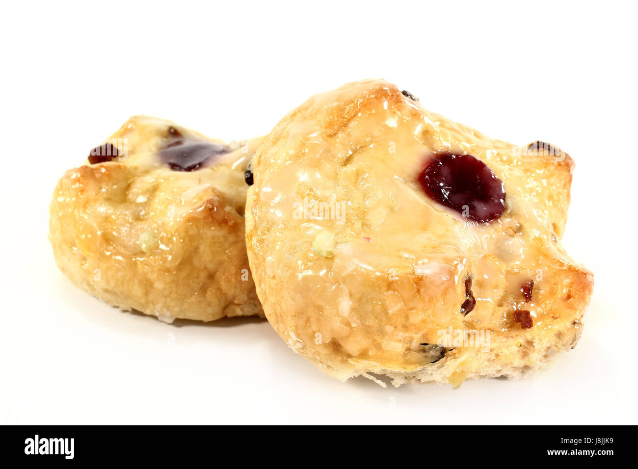 pastry, jam, roll, kaiser, sugar icing, cute, pastry, baker, jam, roll ...