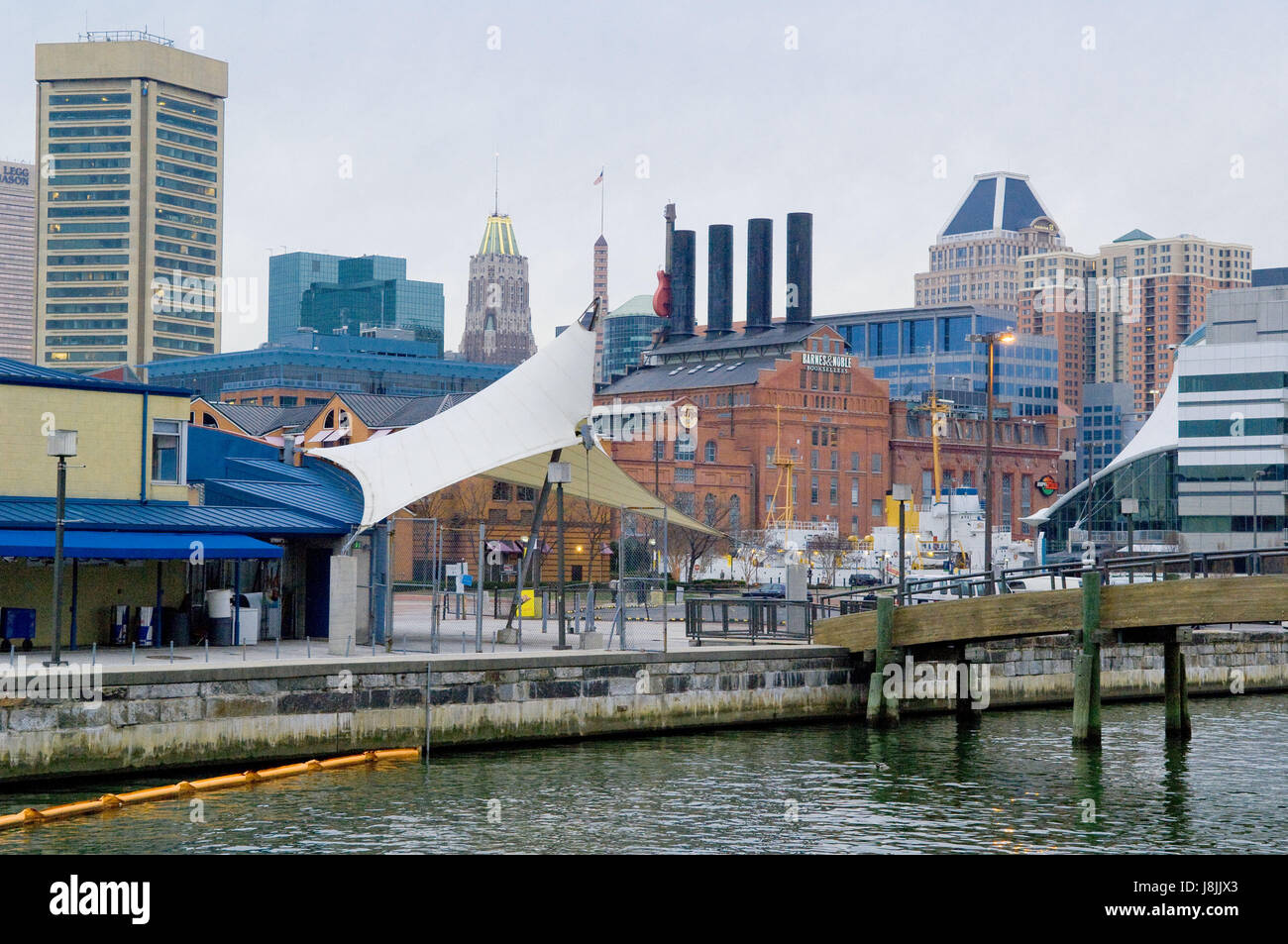 Baltimore waterfront entertainment area in 2008 Stock Photo - Alamy