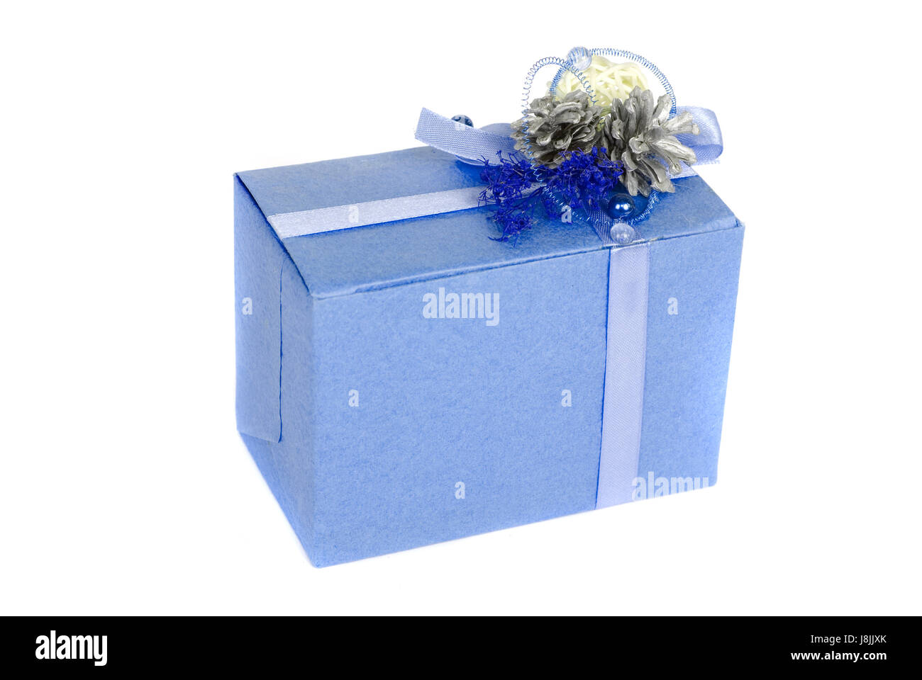 blue, present, greeting, beautiful, beauteously, nice, object, isolated ...