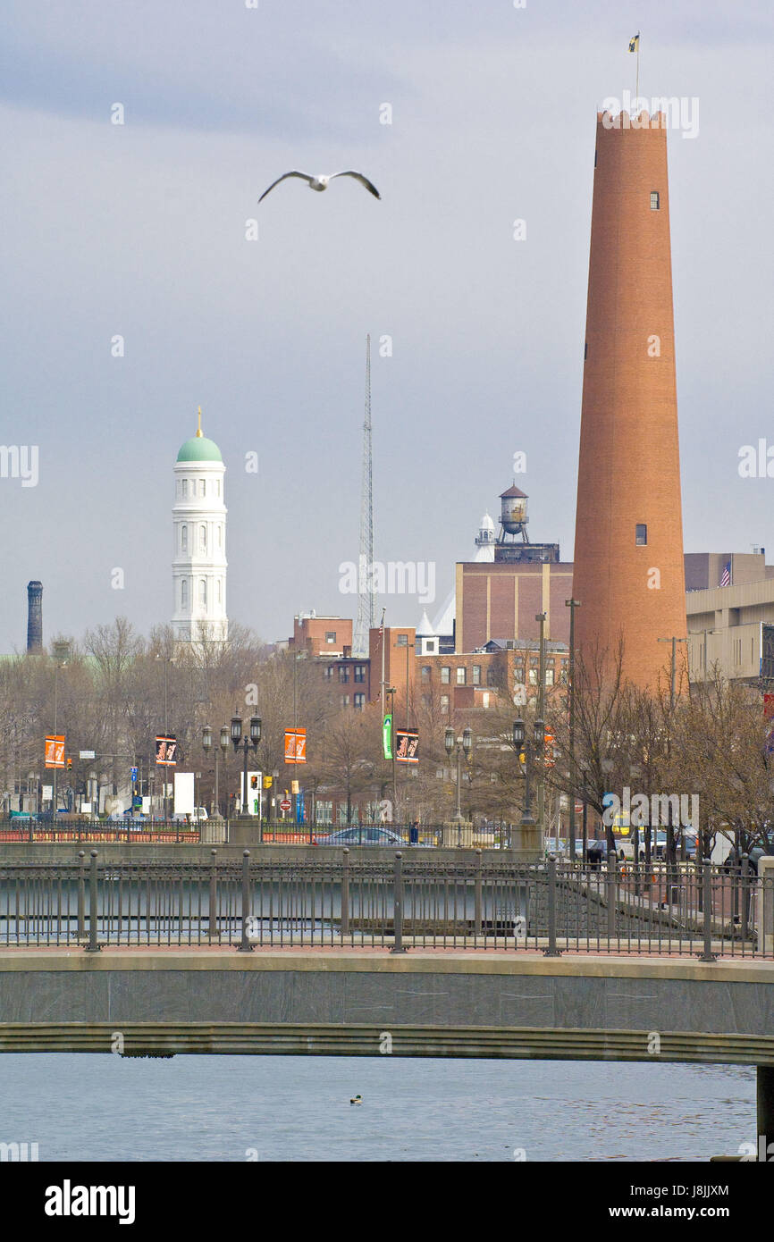 Downtown Baltimore Cityscape Stock Photo - Alamy