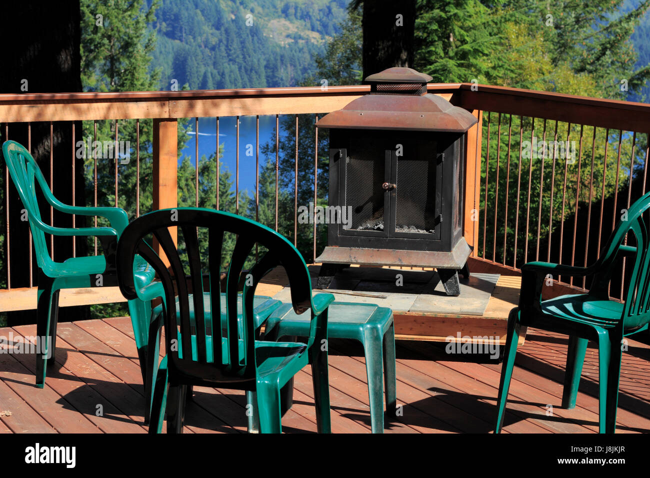 wood, chairs, outdoor, sight, view, outlook, perspective, vista ...