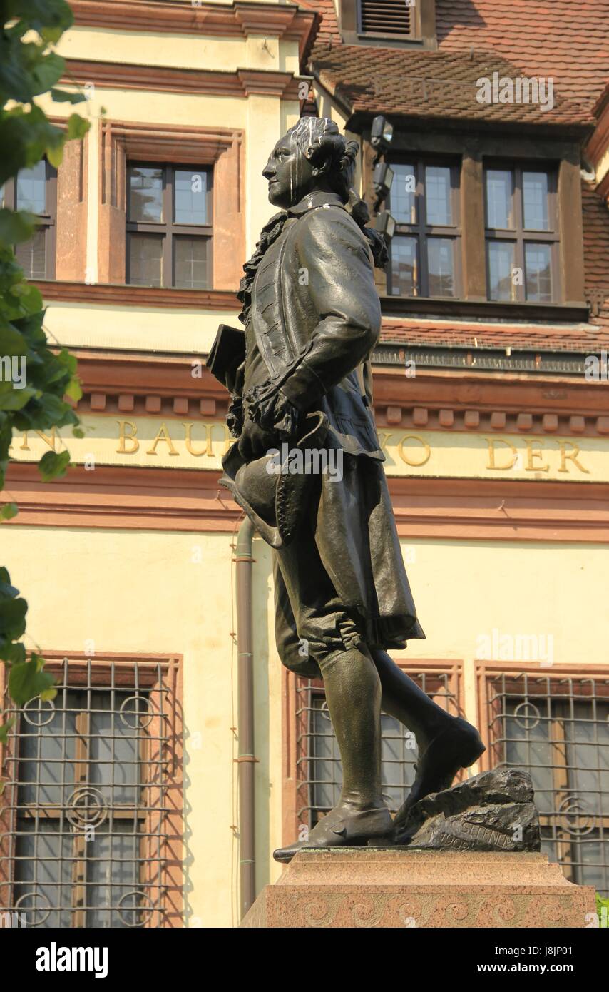 monument, sculpture, germany, german federal republic, saxony, Leipzig ...