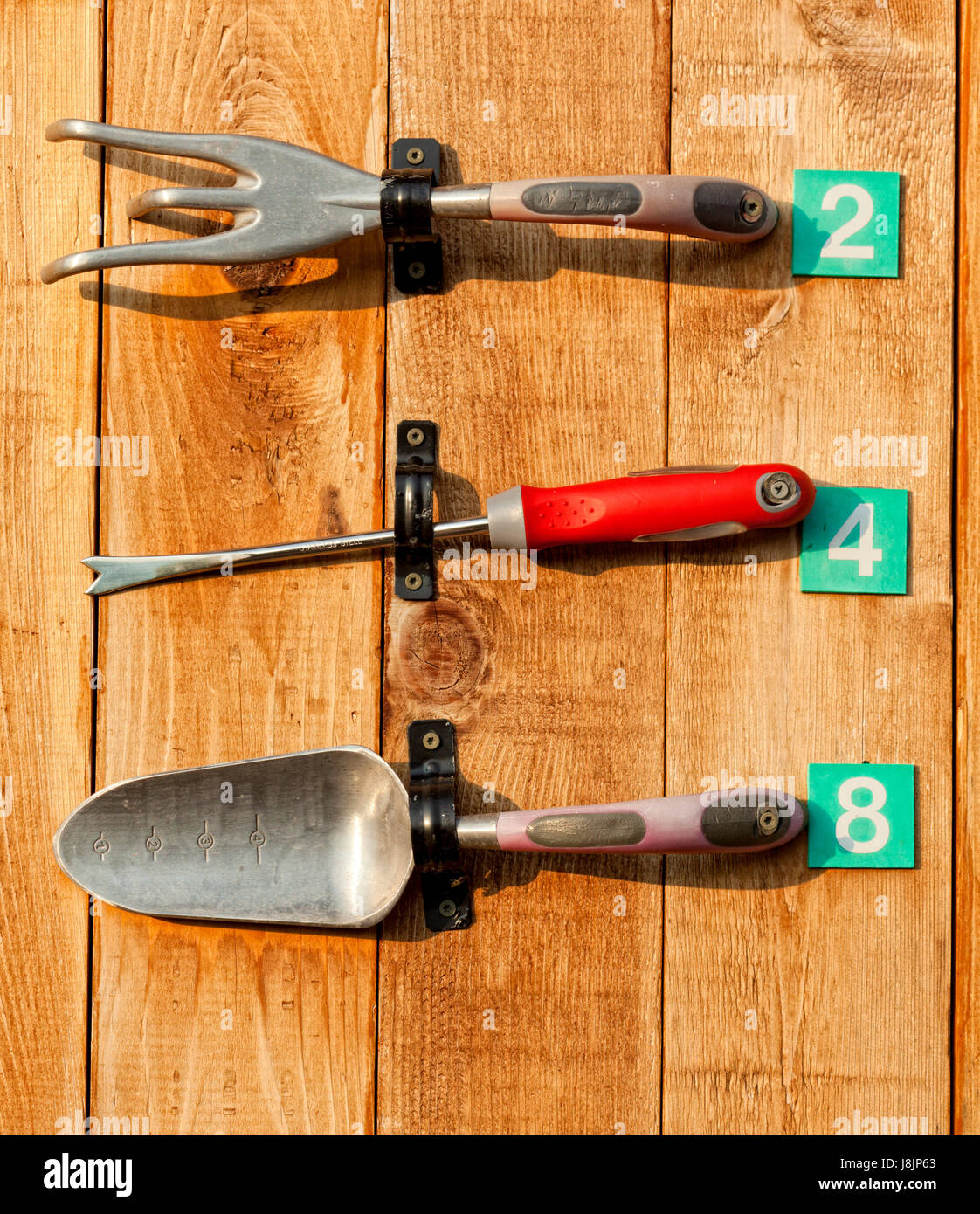 tools, garden, hobby, spade, set, display, rake, pick, board, tools ...