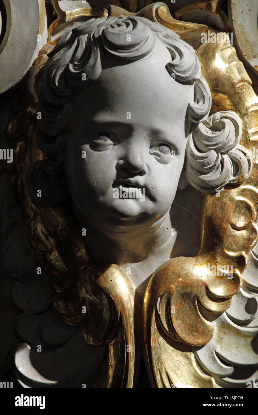 head of an angel Stock Photo - Alamy