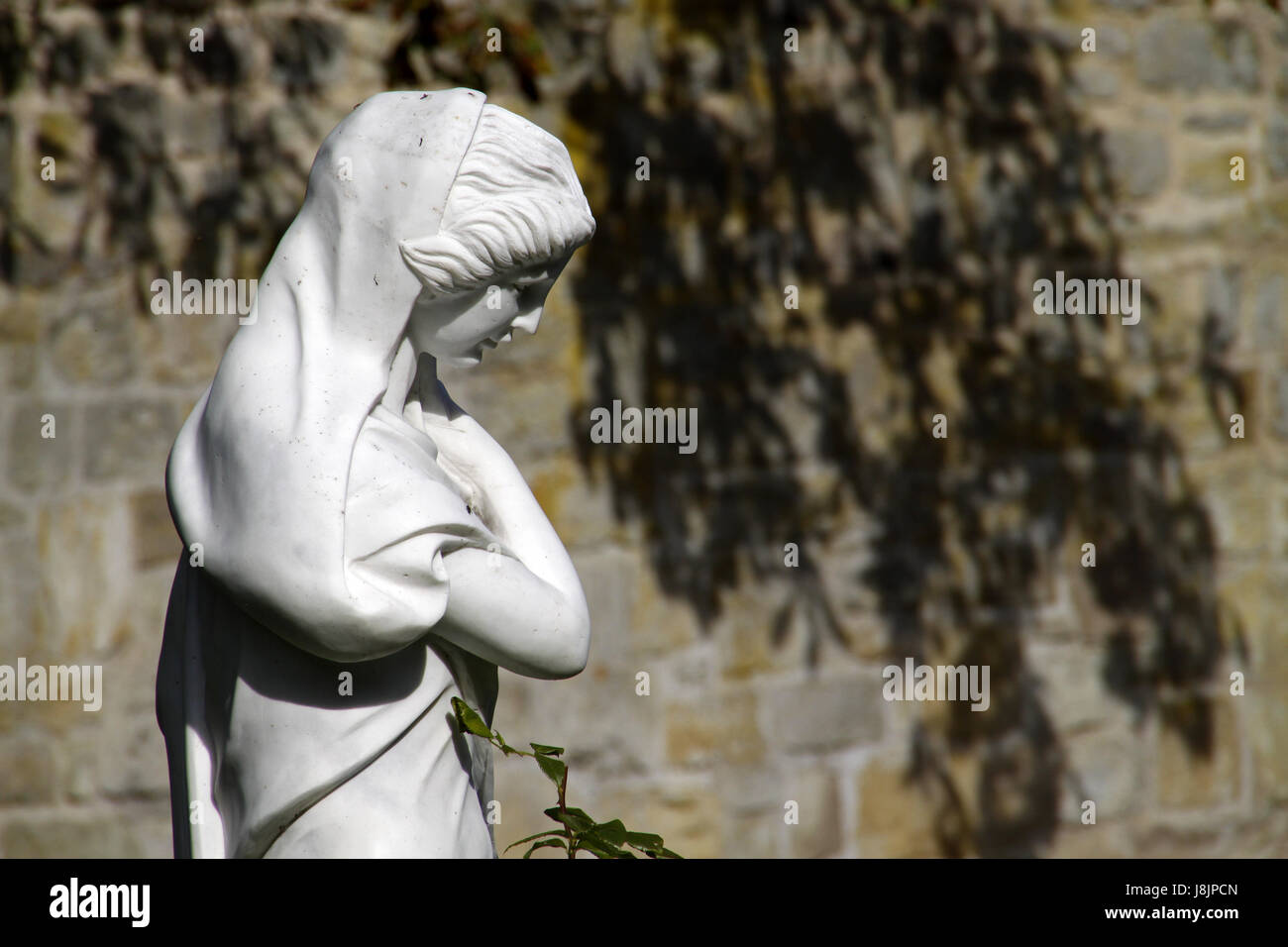 woman, statue, blank, european, caucasian, cemetery, marble, woman ...