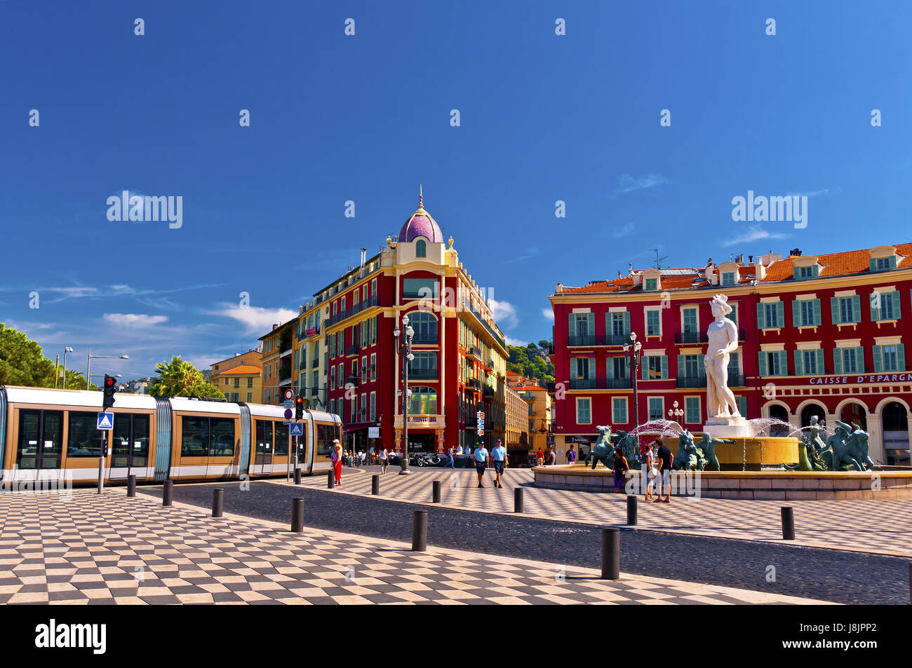city centre nice Stock Photo - Alamy